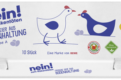 Alle frischen Eier der REWE-Eigenmarken jetzt „ohne Kükentöten“ | REWE ...