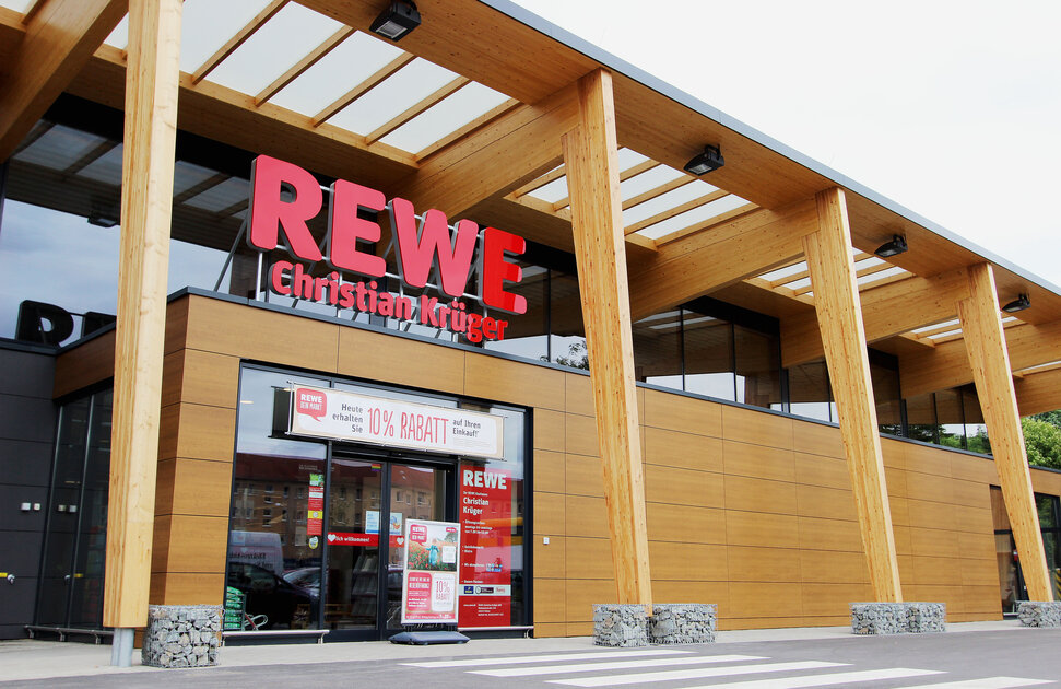 Bundesweit 50. REWE Green Building eröffnet in Teltow | REWE Presse