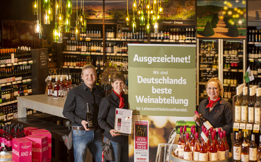 Radebeuler Supermarkt hat Deutschlands beste Weinabteilung | REWE Presse