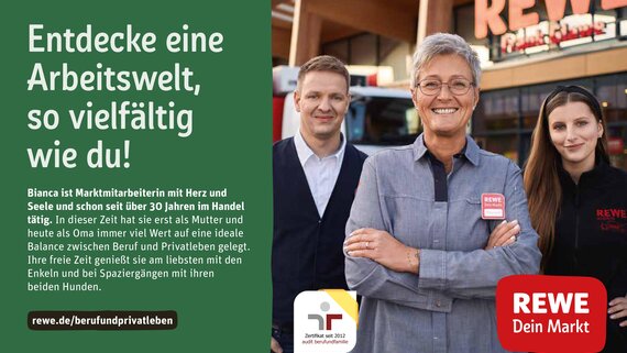 REWE startet umfangreiche Arbeitgeberkampagne | REWE Presse