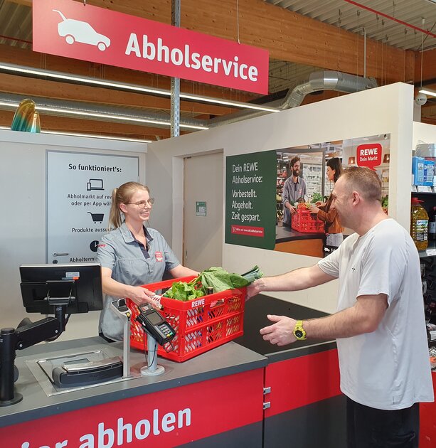 REWE Abholservice in jedem zweiten Markt der REWE Südwest verfügbar ...